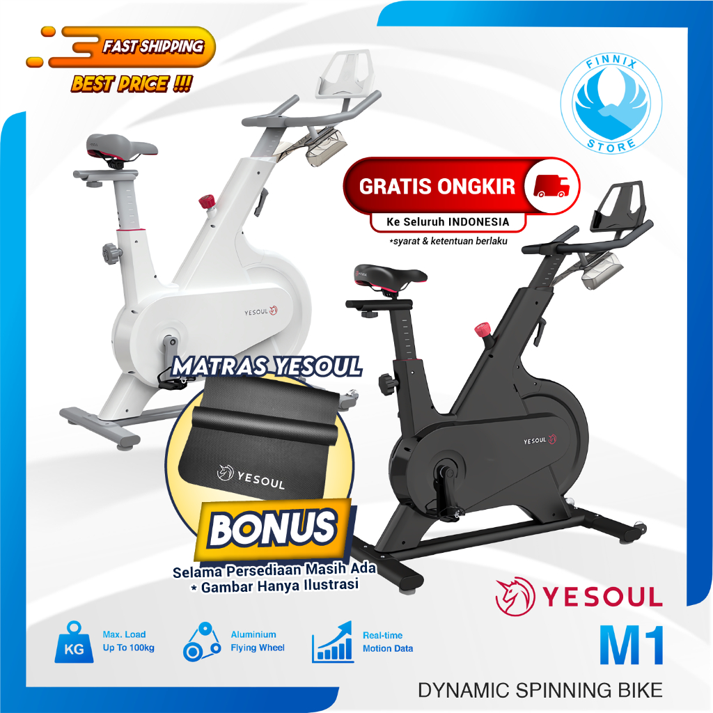 Jual YESOUL M1 Smart Spinning Bike - Alat Fitness Sepeda Statis | Shopee Indonesia