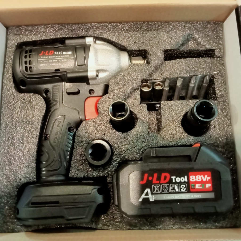 Jual CORDLESS IMPACT WRENCH 48S BRUSHLESS By JLD Tool | Shopee Indonesia