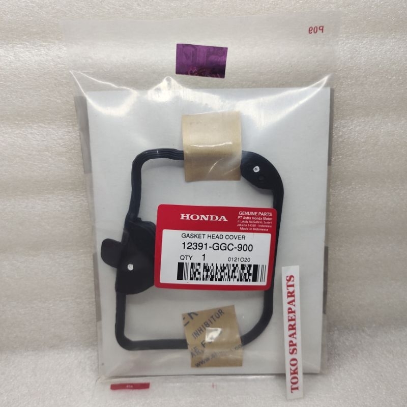 Jual 12391-GGC-900 OEM Karet Gasket Head Cover Beat Scoopy Spacy Vario ...