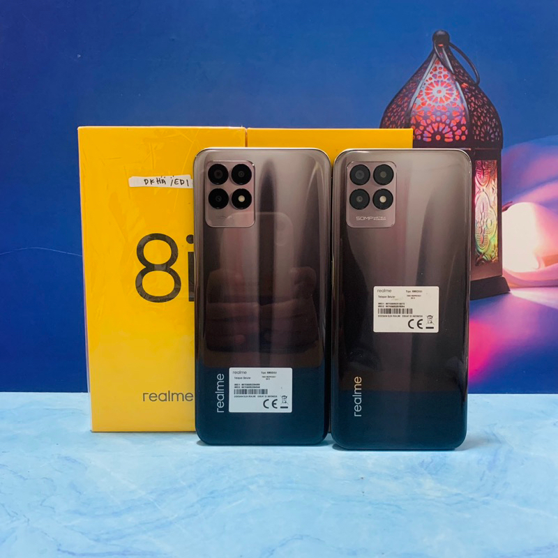 Jual REALME 8i 4/64 6/128GB SECOND FULLSET | Shopee Indonesia