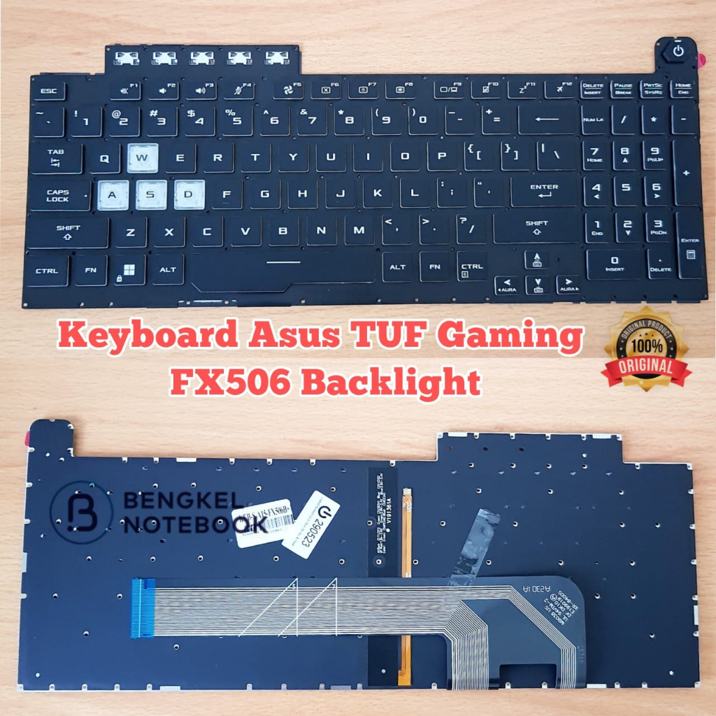 Jual Keyboard Asus TUF Gaming F15 FX506 FX506H FA506 FX506IH FX506HC FA506II F17 FA706 FA706U ...