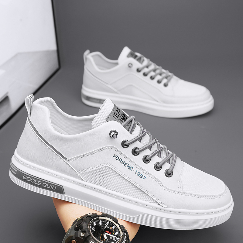 Jual Highland Sepatu Pria Putih Sepatu Casual Kerja Jalan Sneakers ...