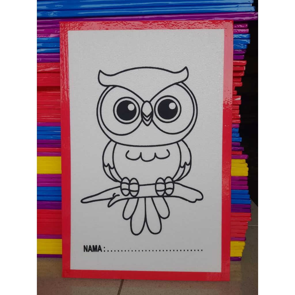 Jual mewarnai Sterofoam lukis anak ukuran 30x40 / mewarnai sterofome ... Jual mewarnai Sterofoam lukis anak ukuran 30x40 / mewarnai sterofome ...