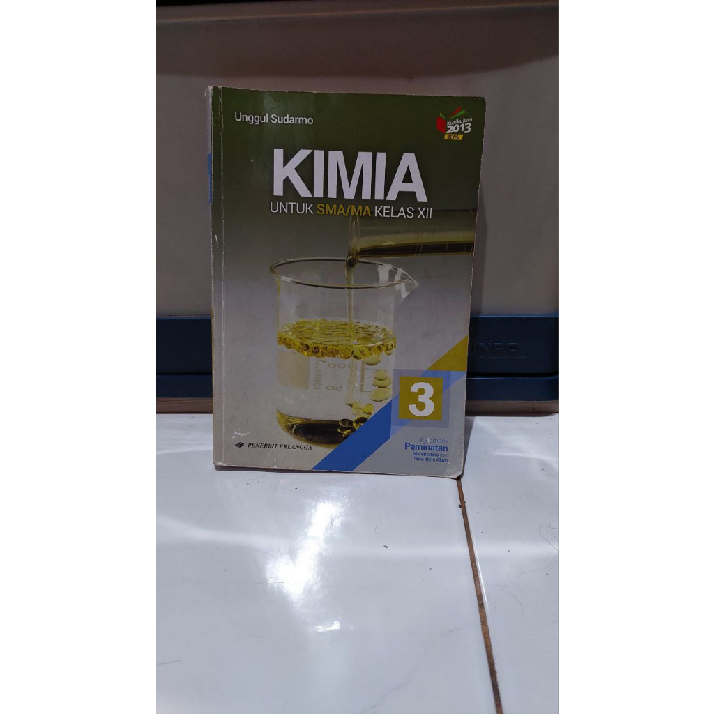 Jual buku kimia untuk SMA/MA kelas 12/XII peminatan penerbit erlangga kurikulum 2013 revisi ...
