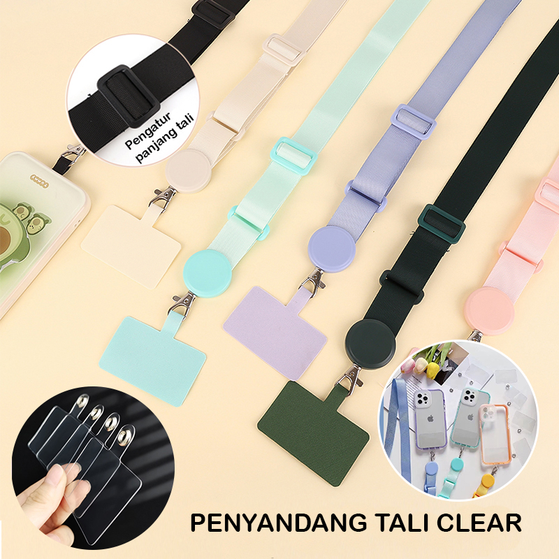 Jual TALI GANTUNGAN HP tali lanyard leher tali sling tali strap bisa ...