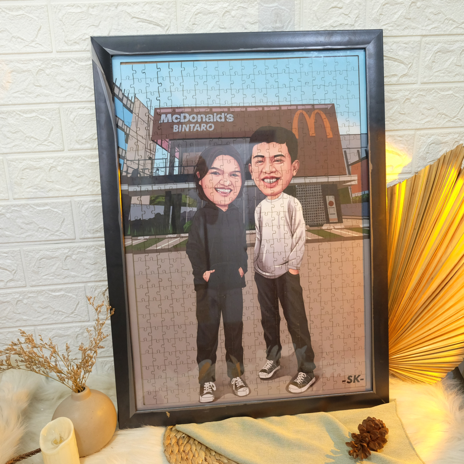 Jual Bingkai Frame Foto Puzzle Dinding | Shopee Indonesia