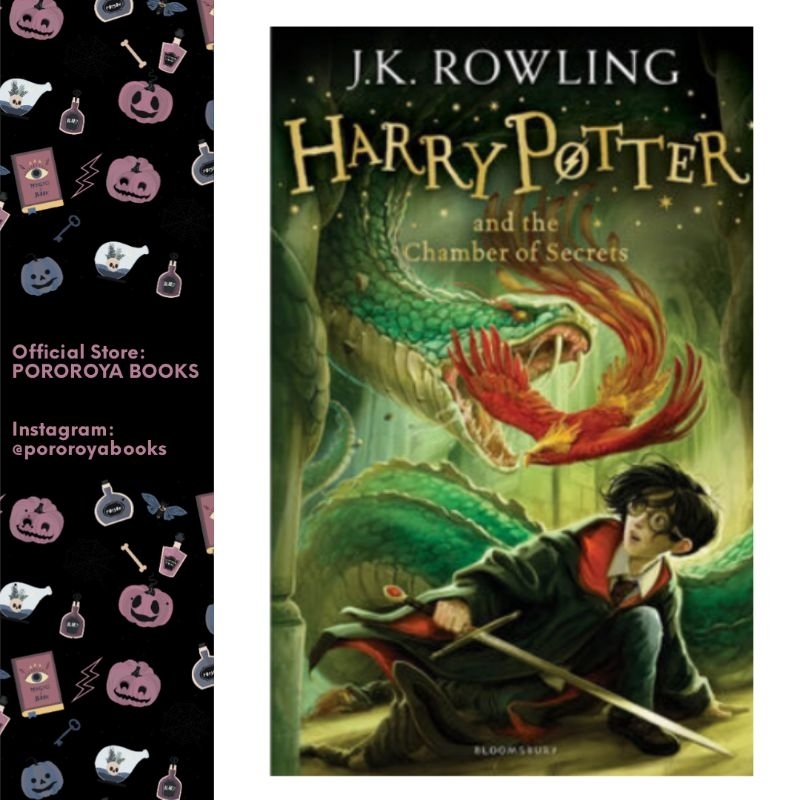Jual Buku Original HARRY POTTER AND THE CHAMBER OF SECRETS Bahasa ...