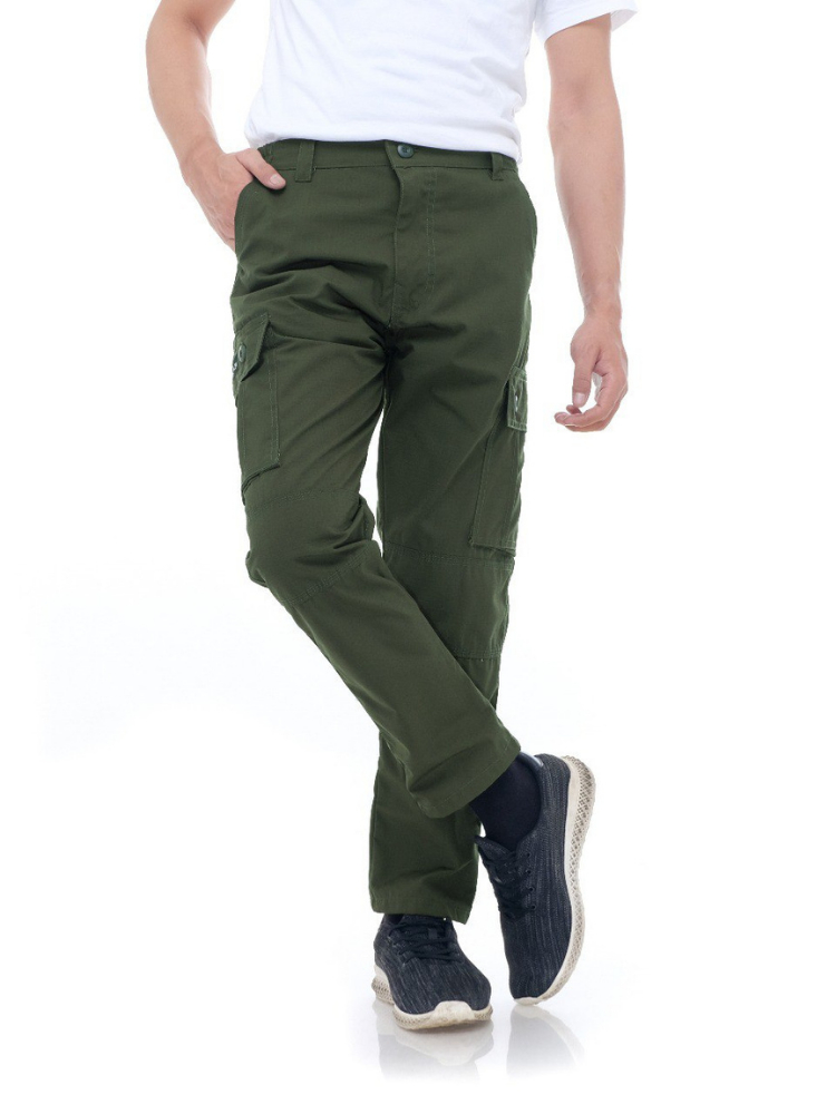 Jual Longclaw - Celana Cargo Ripstop Green Army The Claw Long Cargo Pants - Big Size | Shopee ...