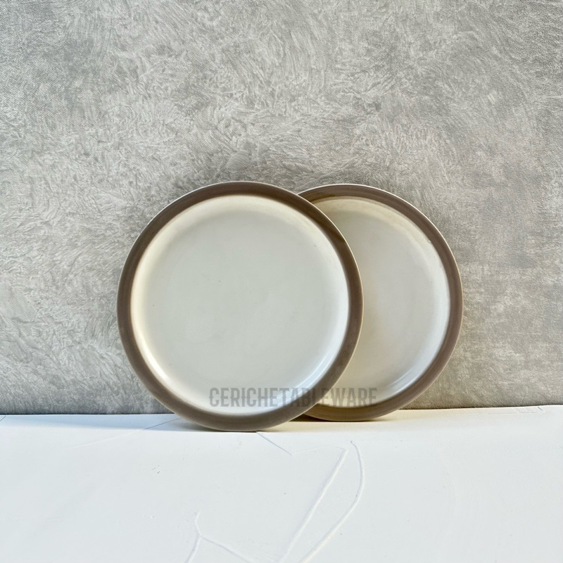 Jual Ceriche Lora Plate Ceramic 21cm / Piring Roti Keramik / Piring ...