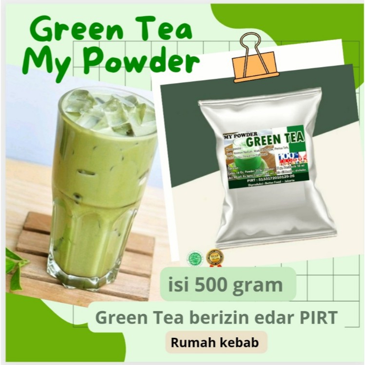 Jual Bubuk Minuman Green tea matcha 500gram - Greentea Powder Drink ...