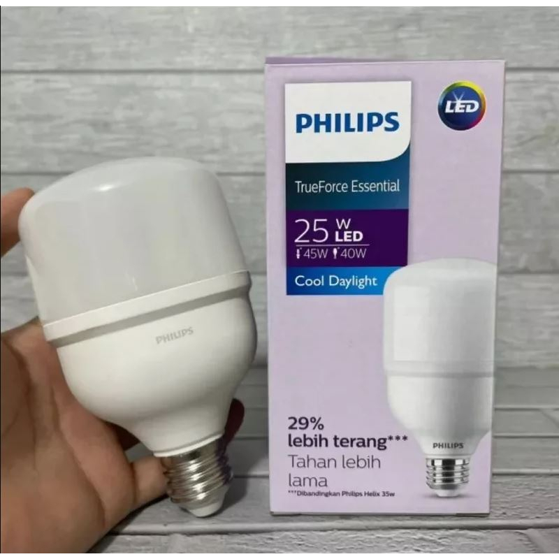 Jual LAMPU PHILIPS LED CAPSULE 25W 25 WATT KAPSUL PHILIPS TFORCE ESSENTIAL | Shopee Indonesia