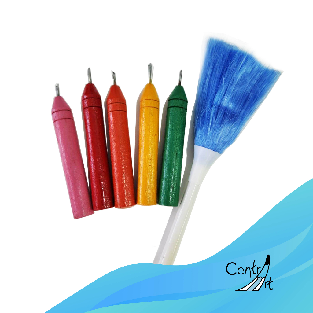 Jual Alat Kerik Crayon / Oil Pastel + Sulak | Shopee Indonesia