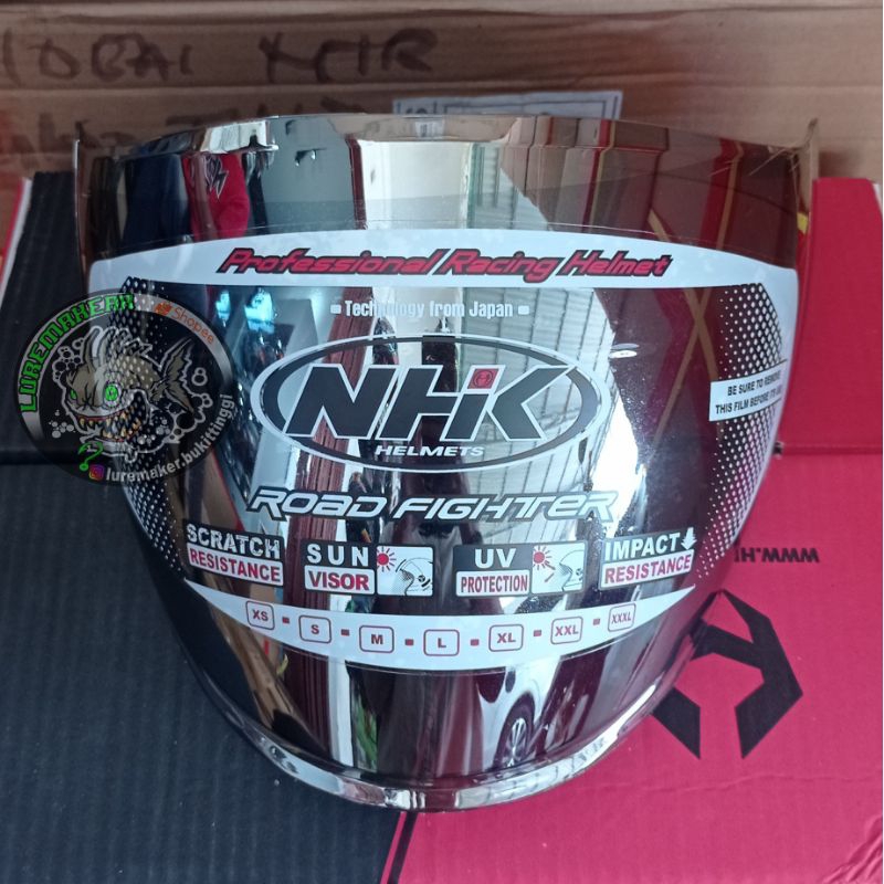 Jual VISOR KACA HELM NHK R1 MAX NHK R1 ELITE ORIGINAL 100% | Shopee Indonesia