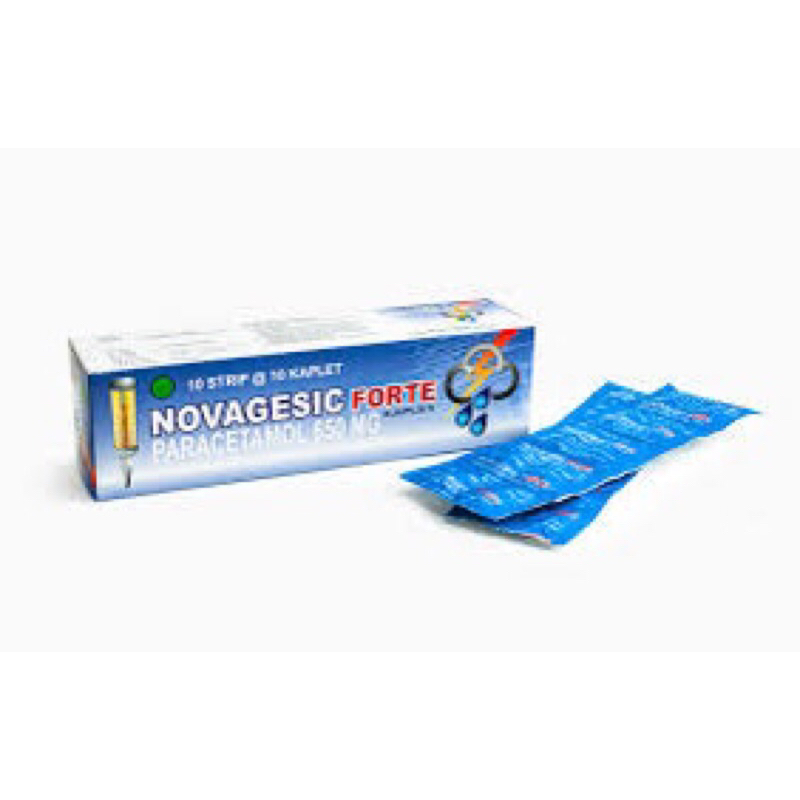 Jual Novagesic forte 650 mg strip isi 10 tablet | Shopee Indonesia