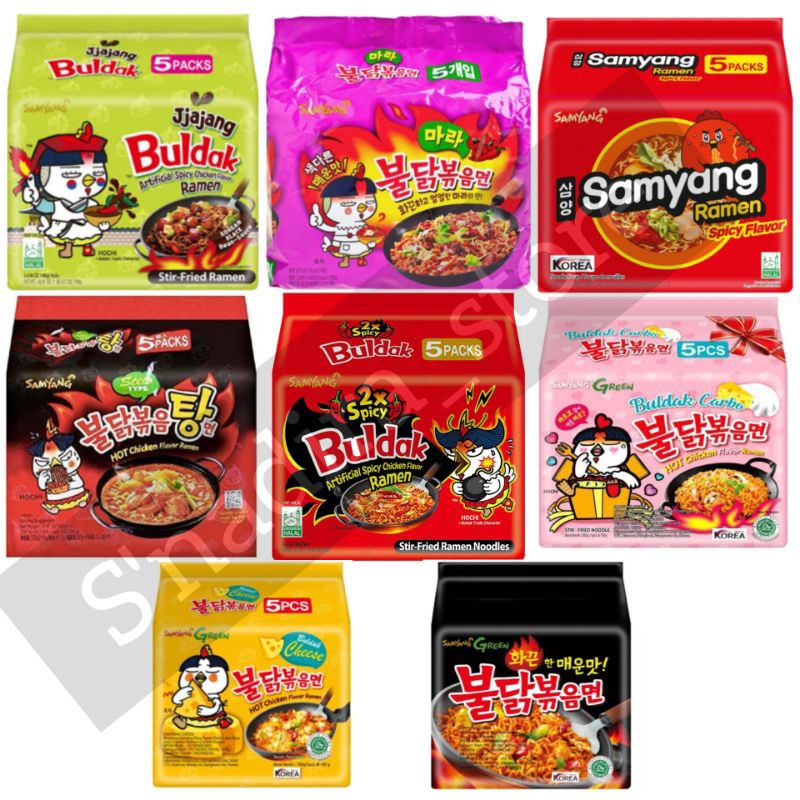 Jual SAMYAMG Buldak halal 5 pcs | Shopee Indonesia