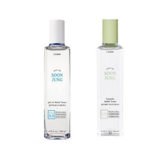 Jual ETUDE HOUSE Soon Jung Ph 5.5 Relief Toner / Soon jung Centella ...