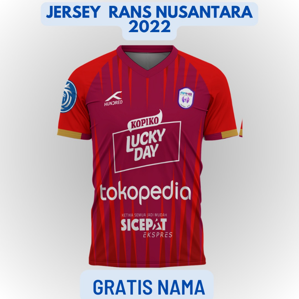 Jual JERSEY RANS NUSANTARA 2022 FULL PRINTING | Shopee Indonesia