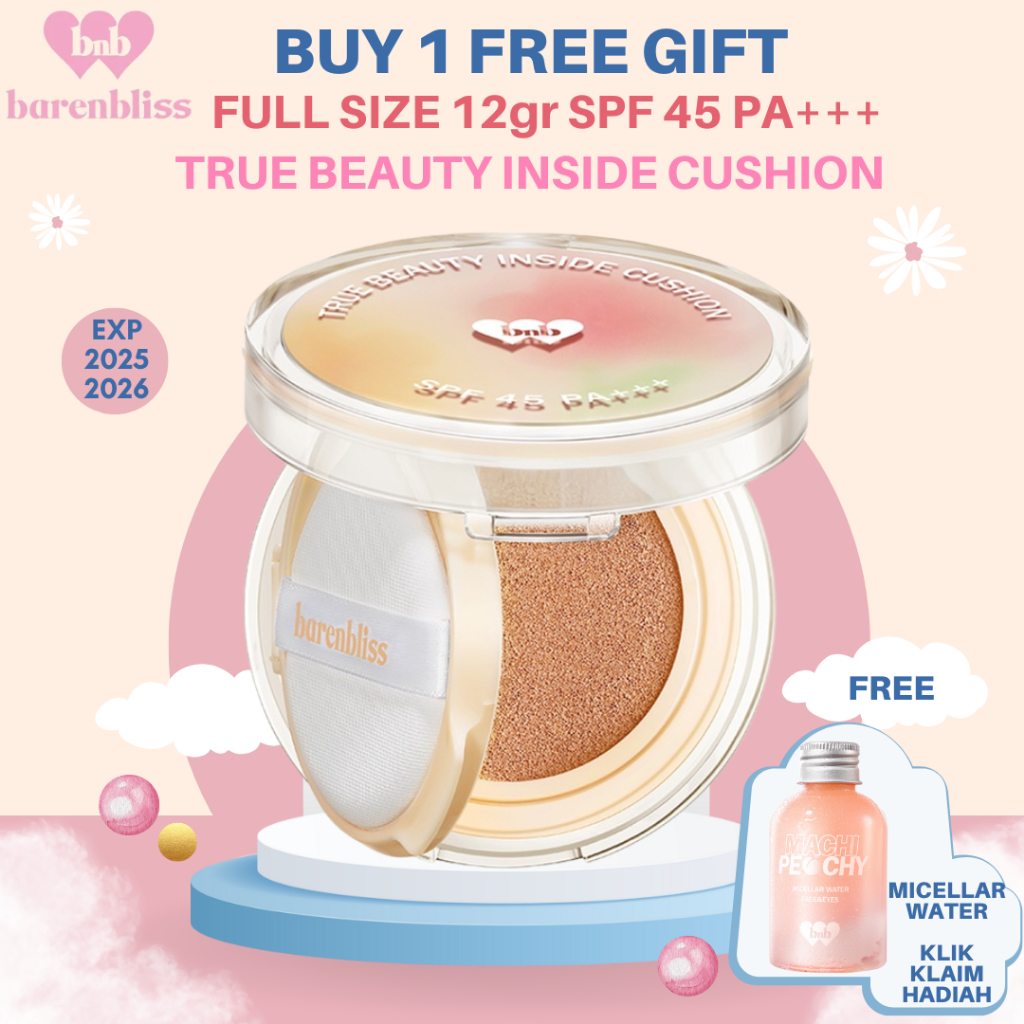 Jual BNB Barenbliss Korean Bloomatte True Beauty Inside Cushion 24H Full Coverage | Shopee Indonesia
