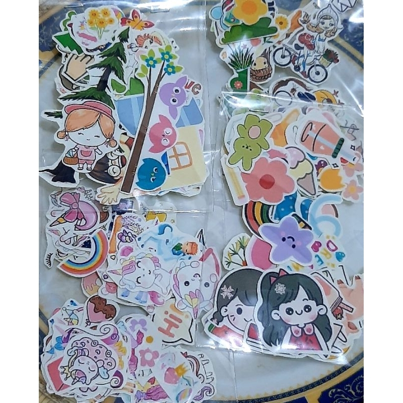 Jual stiker tempel untuk buku diary /jurnal | Shopee Indonesia