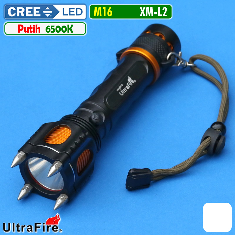 Jual Senter Led M16 UltraFire XML2 Tactical Camping Hunting Pemecah ...