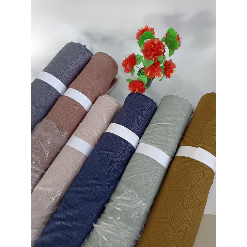 Jual kain YORIS EMBOS motif etnik L:150cm per 0.5 meter | Shopee Indonesia