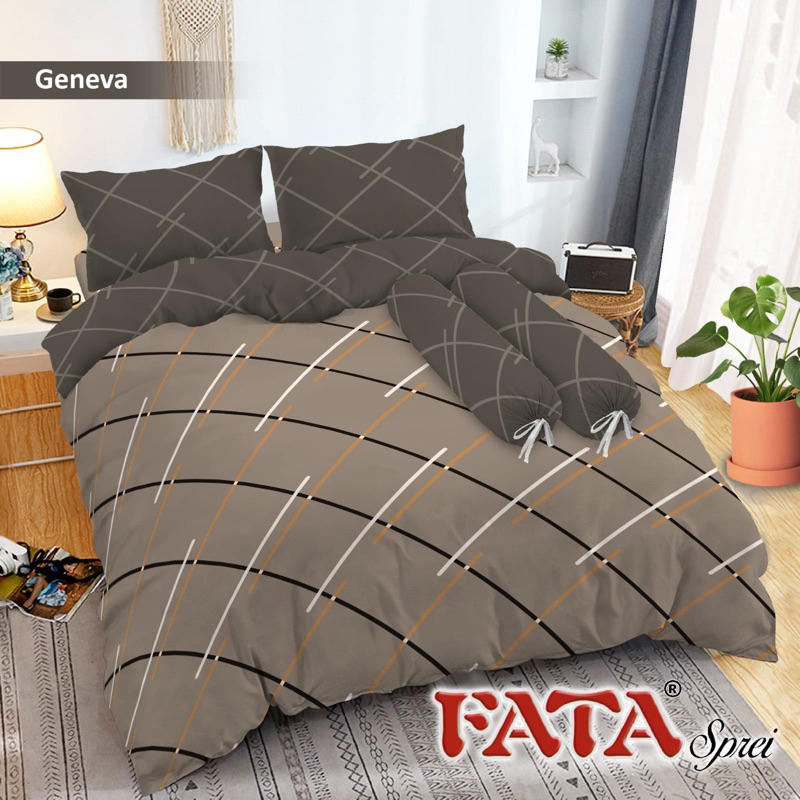 Jual FATA - Bed Cover Set Minimalis Ganeva Ukuran 120x200 ( Single Size ...