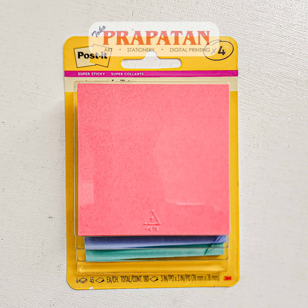 Jual Post It 3M 3321 Sticky Note 76x76mm | Notes Memo Tempel | Shopee ...