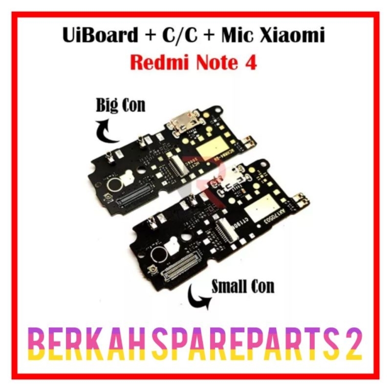 Jual BOARD CHARGER PAPAN CAS XIAOMI REDMI NOTE 4 MEDIATEK KONEKTOR CAS SOCKET BESAR BIG DAN ...