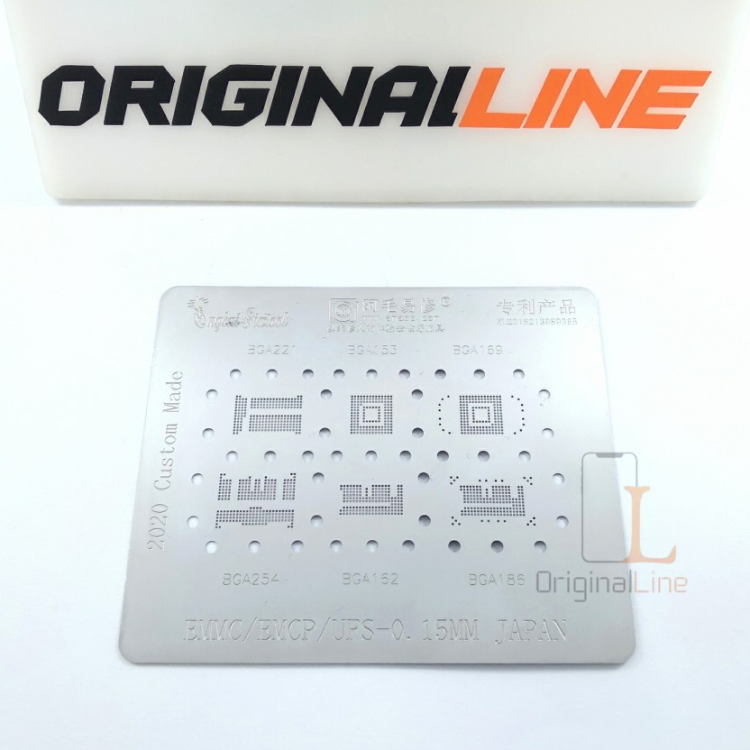 Jual PLAT CETAKAN BGA IC EMMC / EMCP / UFS ALL IN ONE BGA153 / 169 - BGA162 / 186 - BGA221 ...