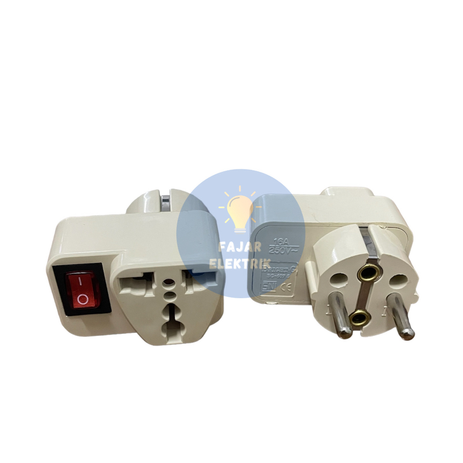 Jual OVER STEKER KAKI 3 ON OFF /ADAPTOR/ STEKER SERBAGUNA | Shopee ...