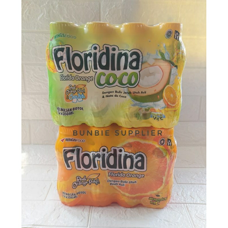 Jual Floridina Orange Coco 350ml / Floridina Orange 350ml / Floridina ...
