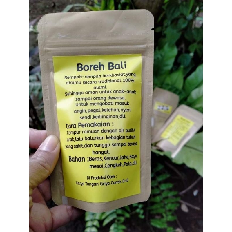 Jual Boreh Bali / parem Bali /Rempah Boreh 500gr-1000gr | Shopee Indonesia