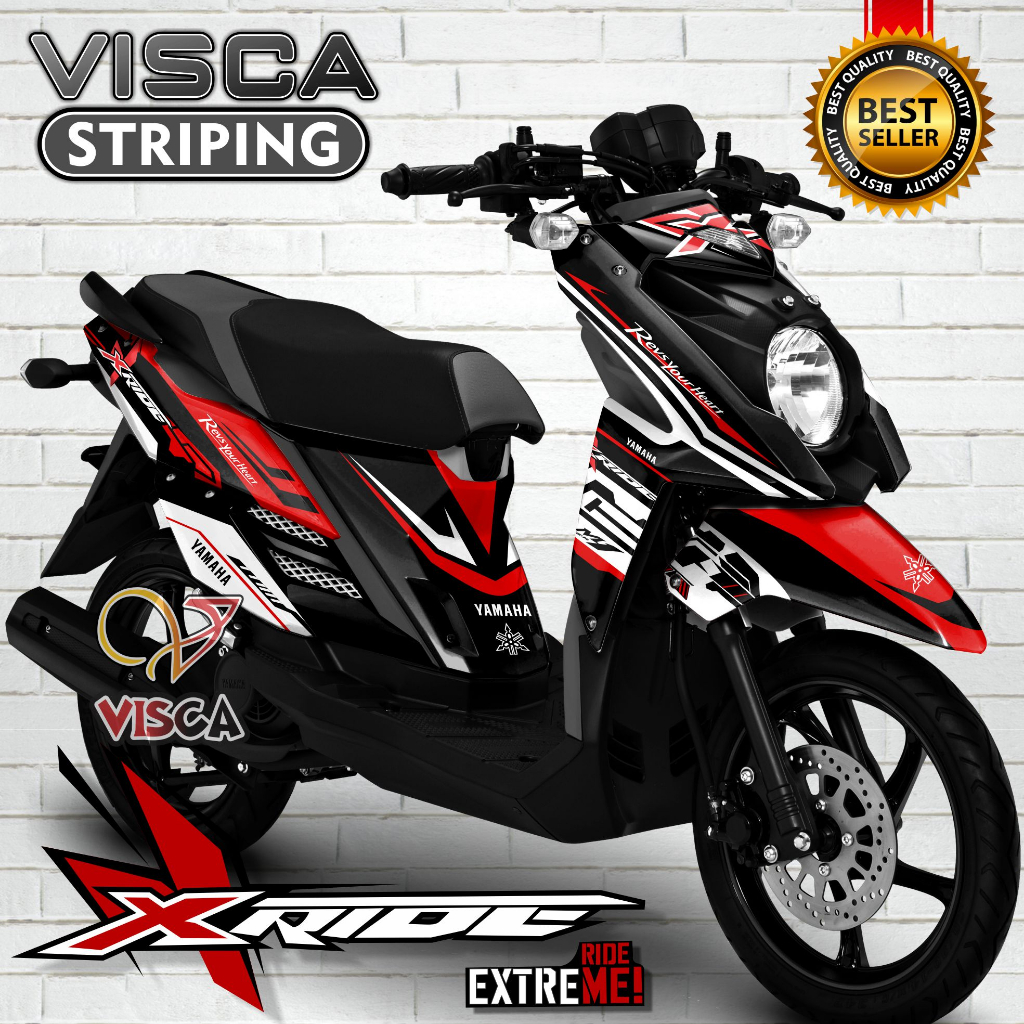 Jual Decal X Ride 115 - Stiker X Ride 115 - Dekal X Ride 115 Full Body ...