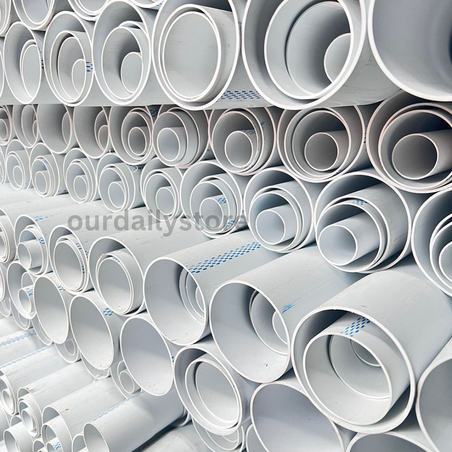 Jual Pipa PVC Air Bersih Paragon AW 8" Inch 1 Batang PENGIRIMAN ...