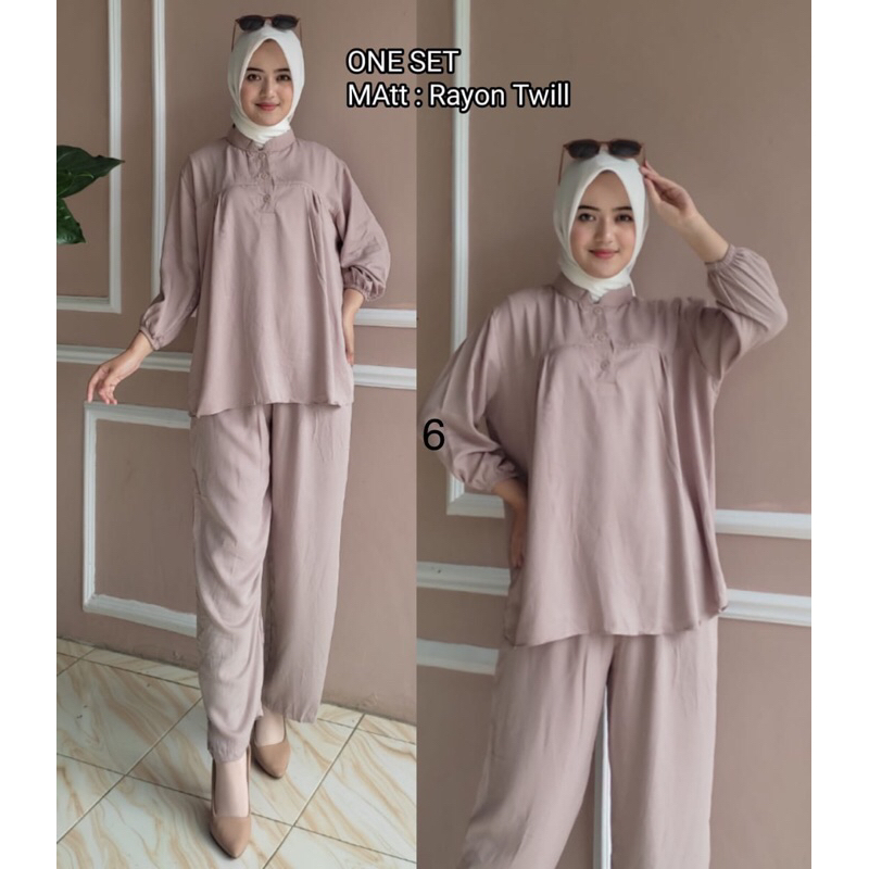 Jual gamis one set terbaru 2023 | Shopee Indonesia