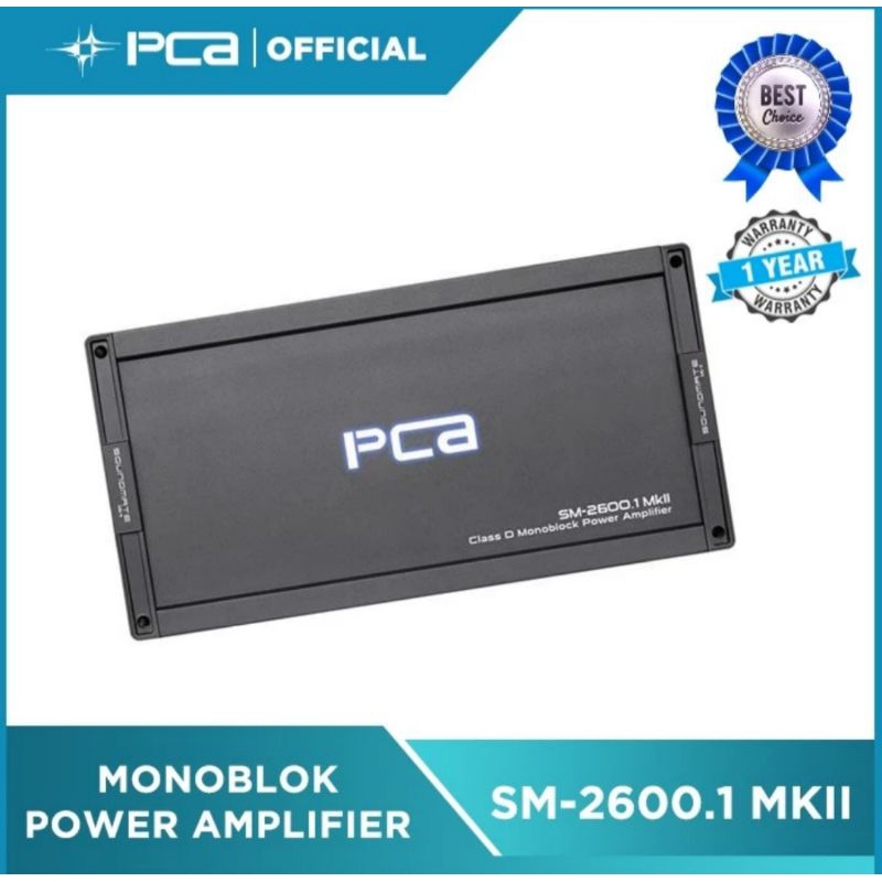Jual Power Monoblock PCA SM2-2600.1D MKII Monoblock PCA | Shopee Indonesia
