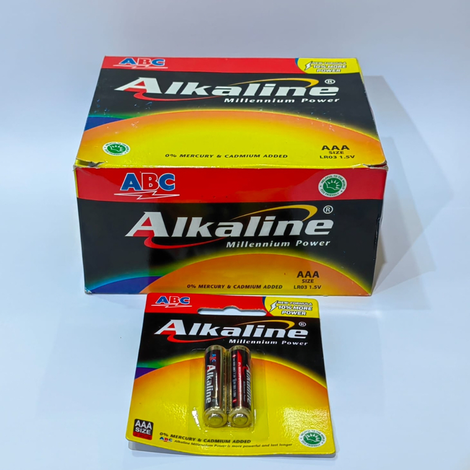 Jual Baterai AAA Alkaline Millennium Power Batre 3A ABC (isi 2 buah ...