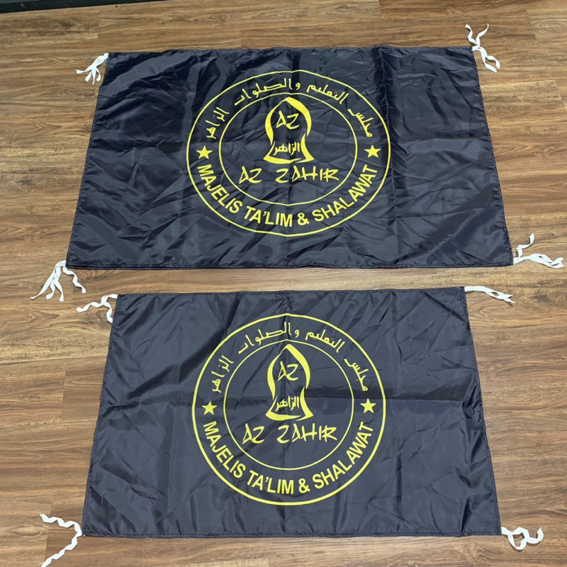 Jual BENDERA LOGO AZ ZAHIR FREE STICKER | Shopee Indonesia