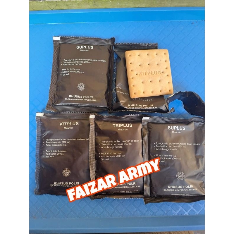 Jual RANSUM VITPLUS POLRI.MAKANAN PADAT POLRI.RANSUM MINUMAN POLRI ...