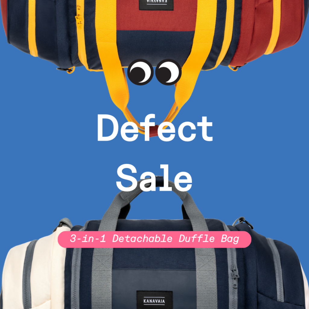 Jual Kanavaia Defect Sale - 3-in-1 Detachable Duffle Bag | Shopee Indonesia