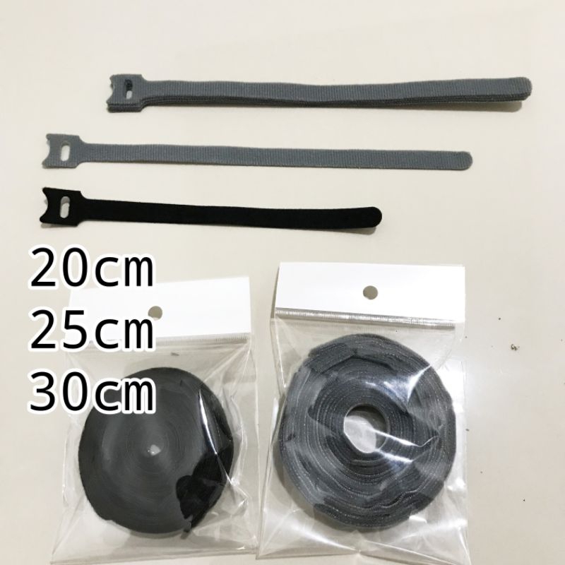 Jual tali kabel | velcro strap | tali pengikat kabel | cable organizer ...