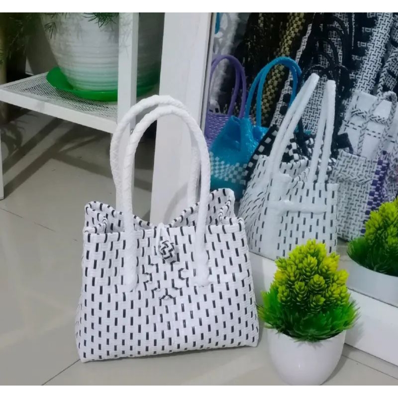 Jual TAS JALI PATTY/TAS ANYAMAN JALI PREMIUM/TAS ANYAM KEKINIAN/TAS ...