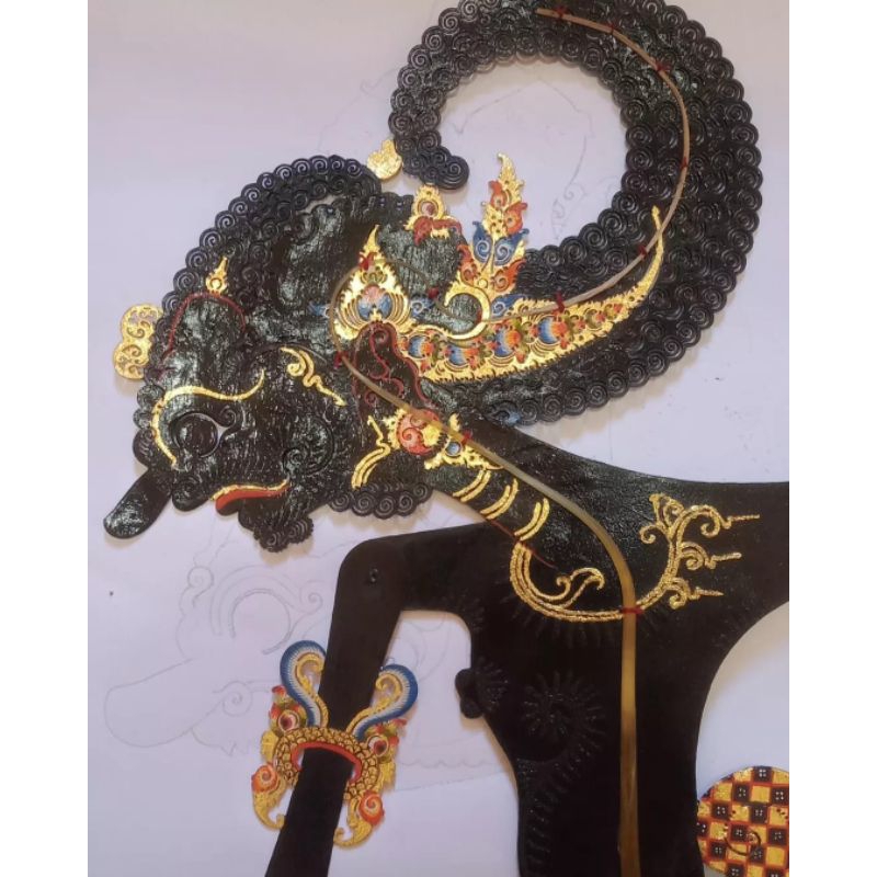 Jual Wayang Kulit Werkudoro Standar Dalang | Shopee Indonesia