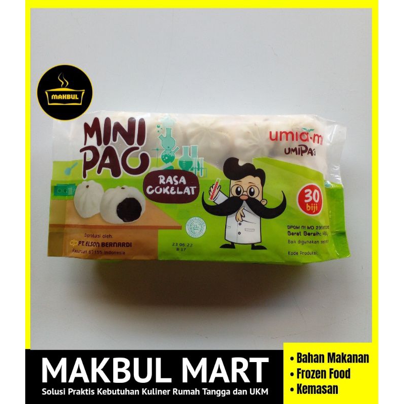 Jual BERNARDI Umiami Mini Pao Coklat Strawberry Ayam Sapi | Shopee ...