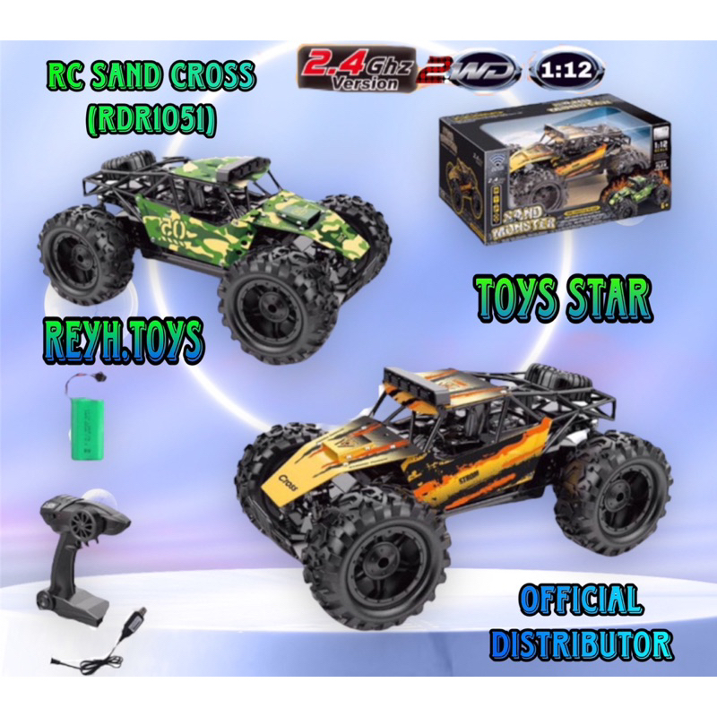Jual RC Remote Control sand cross Offroad drift mainan anak RDR1051 ...