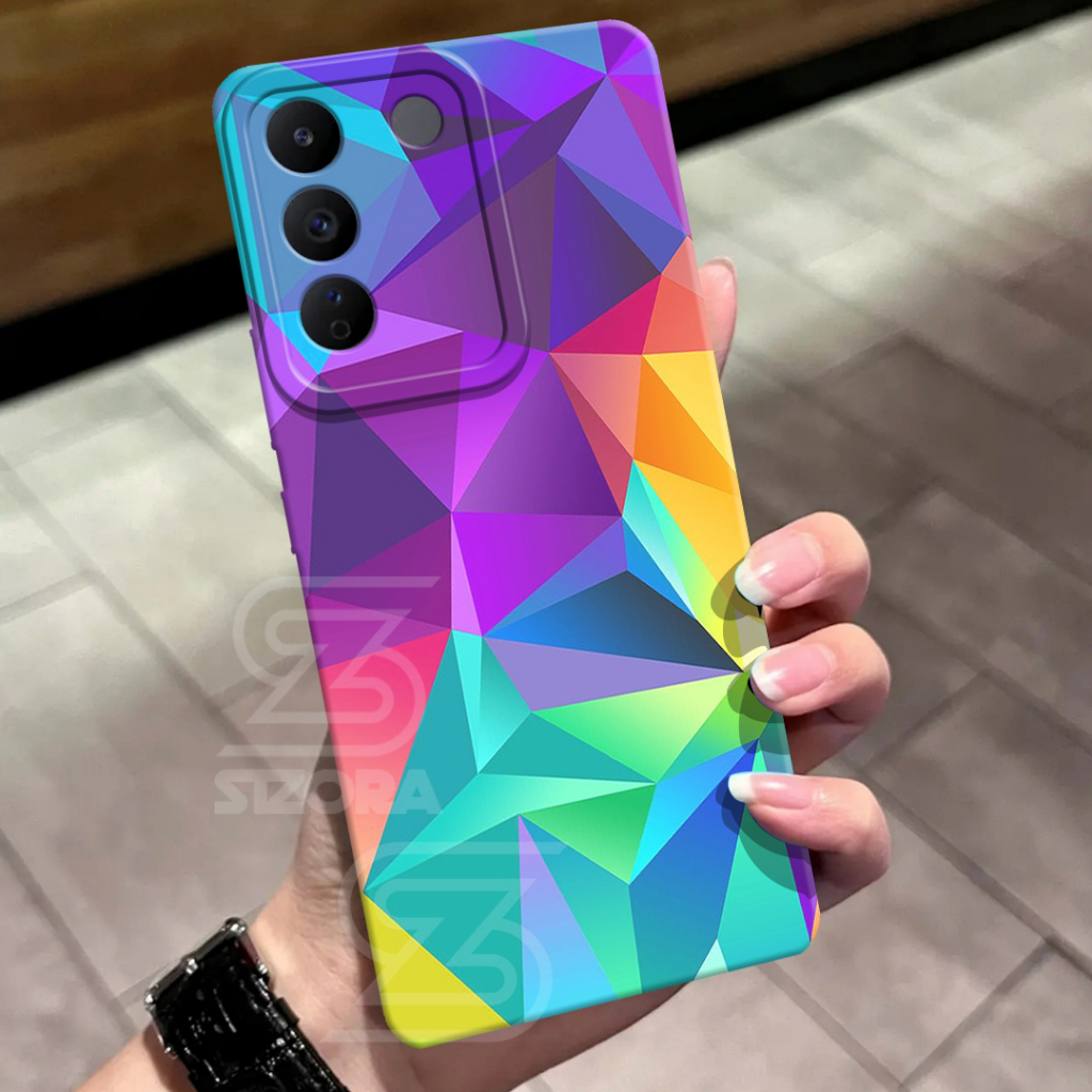 Jual ABS10 - CASING HP UNTUK VIVO V27 5G V27E V27PRO GAMBAR ABSTRAK ...