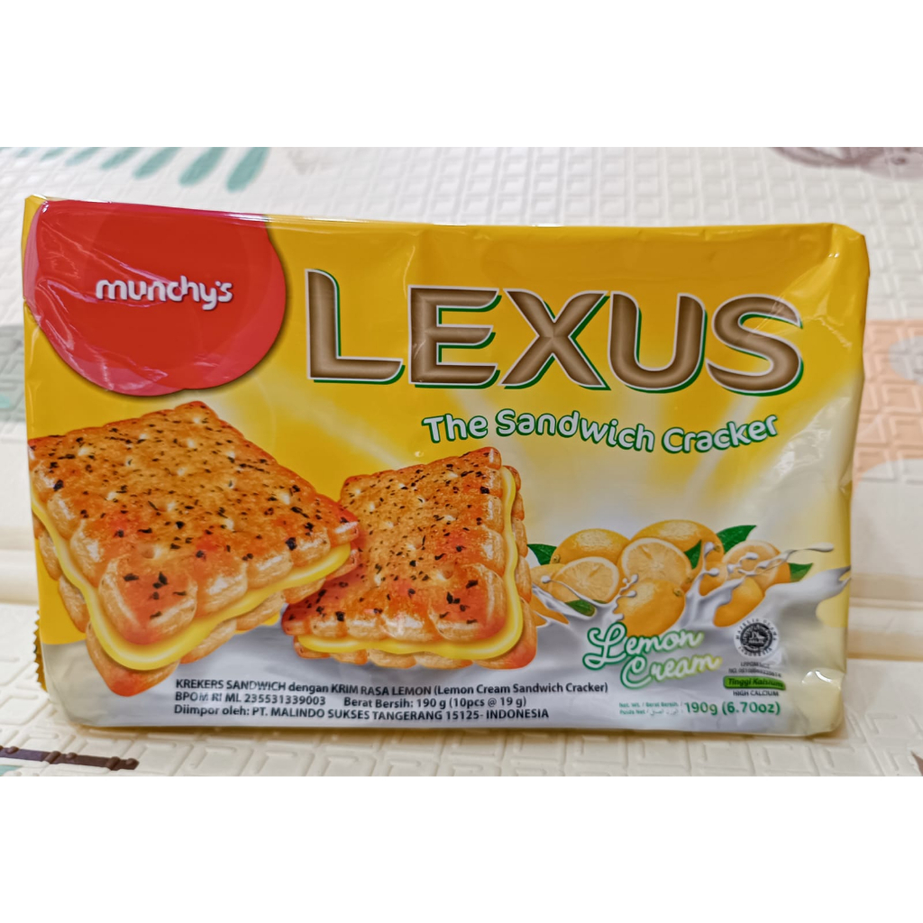 Jual LEXUS LEMON CRACKERS 190 G | Shopee Indonesia