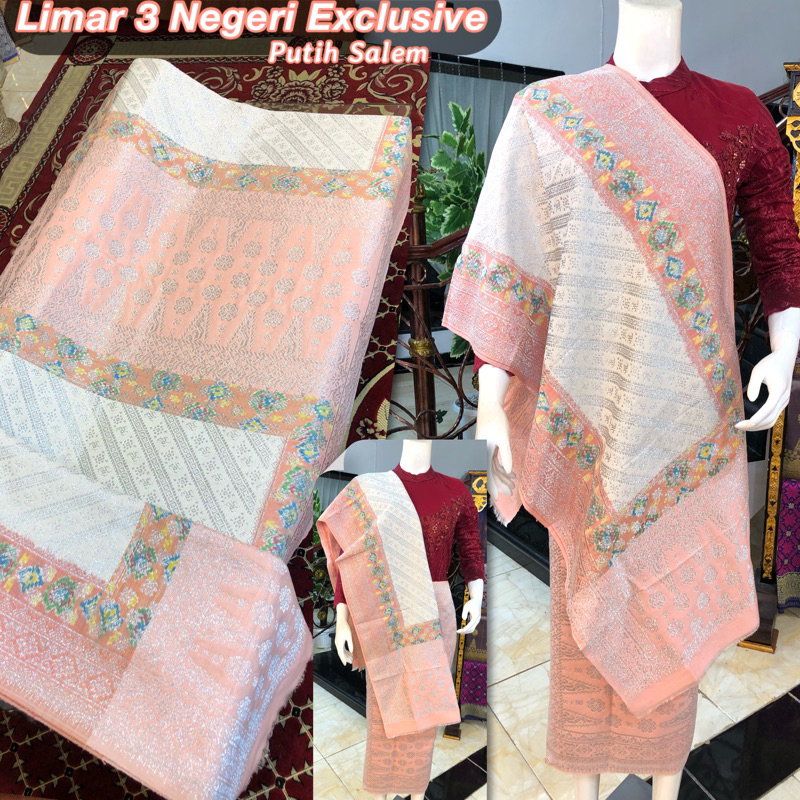 Jual Songket Lepus Limar 3 Negeri Exclusive / songket tenun asli ...