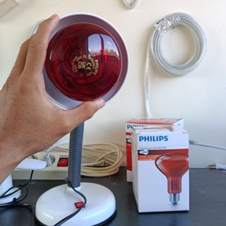 Jual Alat Fisioterapi Terapi Inframerah Infrared Philips Asli 100 Watt ...