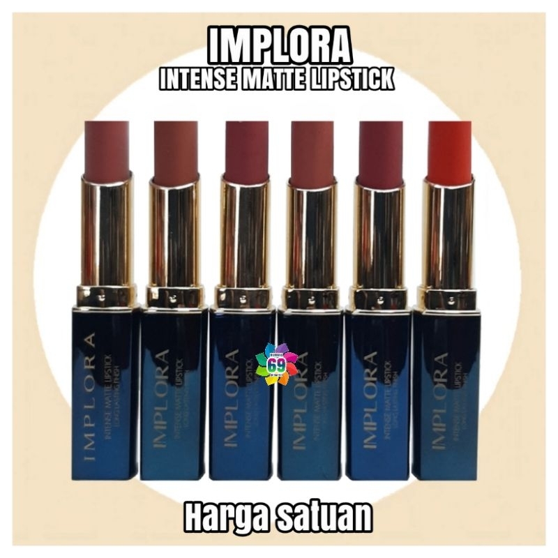 Jual LIPSTICK IMPLORA INTENSE MATTE (Satuan) | Shopee Indonesia